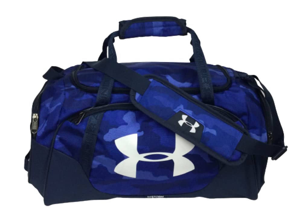 Under Armour Undeniable Duffle 3.0 Gym Bag, Black (403)/White Camo, Small