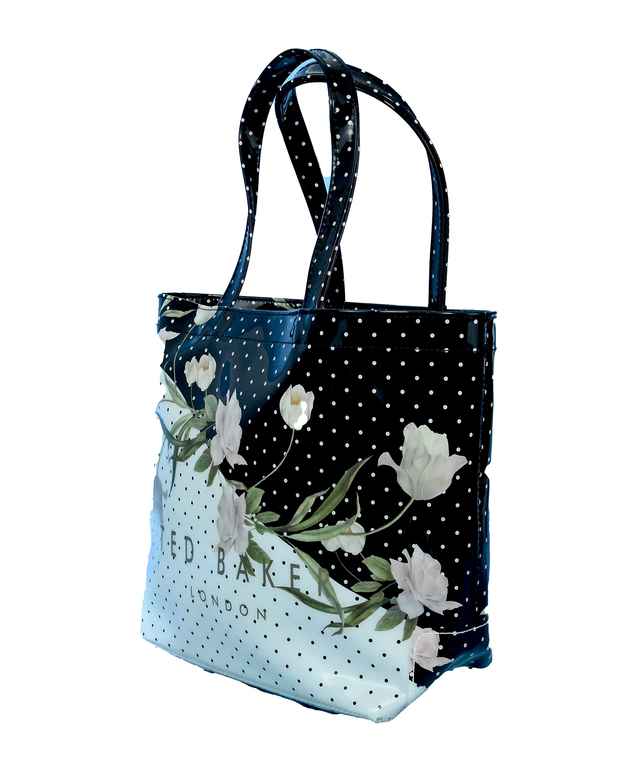 Ted Baker Cazcon Elderflower Small Icon Tote Bag in Black, Black