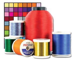 ProWrap Colorfast Rod Winding Thread - Size D 100 Yds (White)