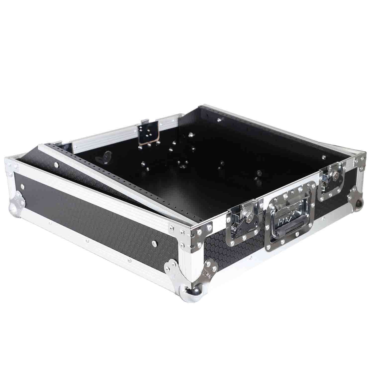 ProX T-MC Top Load Rackmount Mixer Case for 19" DJ Mixer w/ 10U Top Slant