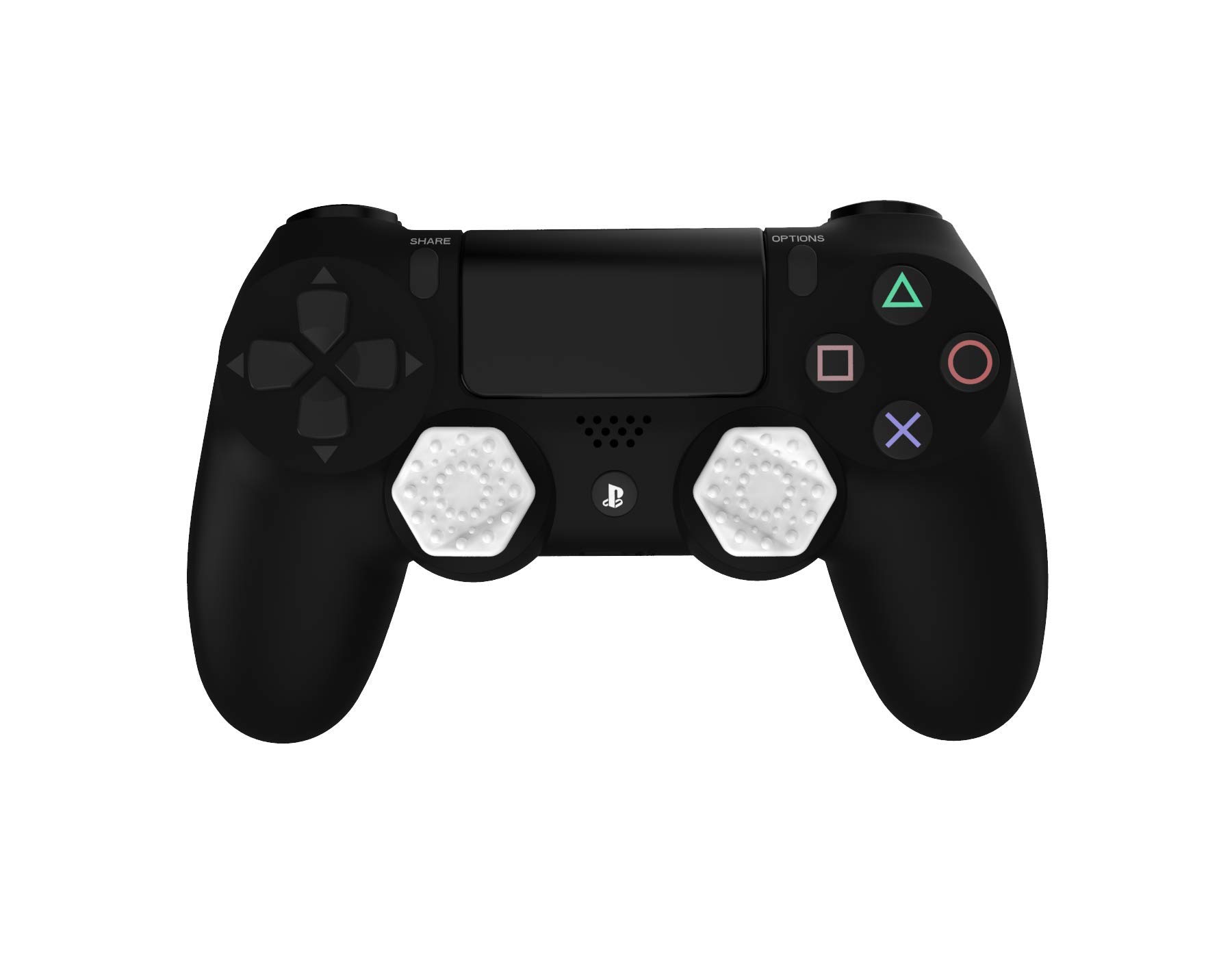 Sliq Gaming PS4|PS5 Pro-Hex Thumb Stick Grips – PlayStation 4|5 - White