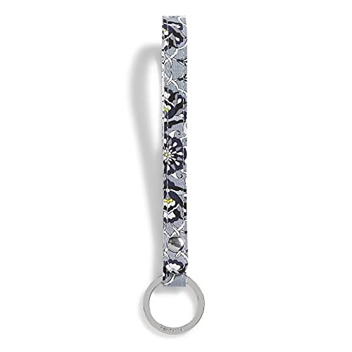Vera Bradley Women's Cotton Keychain, Plaza Tile - Recycled Cotton, One Size