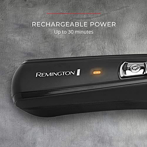 Remington Cord/Cordless Rechargeable Beard Trimmer and Haircut Kit, male,Black