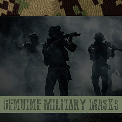 Reusable Washable Military Grade Cotton Blend Cloth Face Cover, Made in USA (AOR-2/NWU-3, 1)