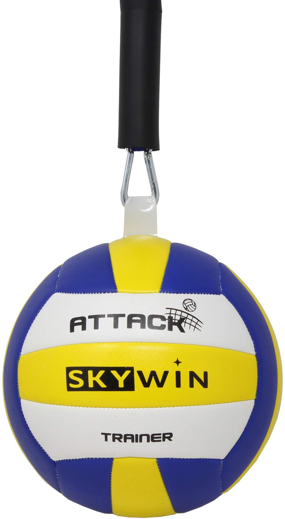 Skywin Volleyball Spike Trainer, Excellent Volleyball Training Aids Towards Epertise, Volleyball Equipment Training Improves Serving, Arm Swings, and Spiking Power (yellowblue)