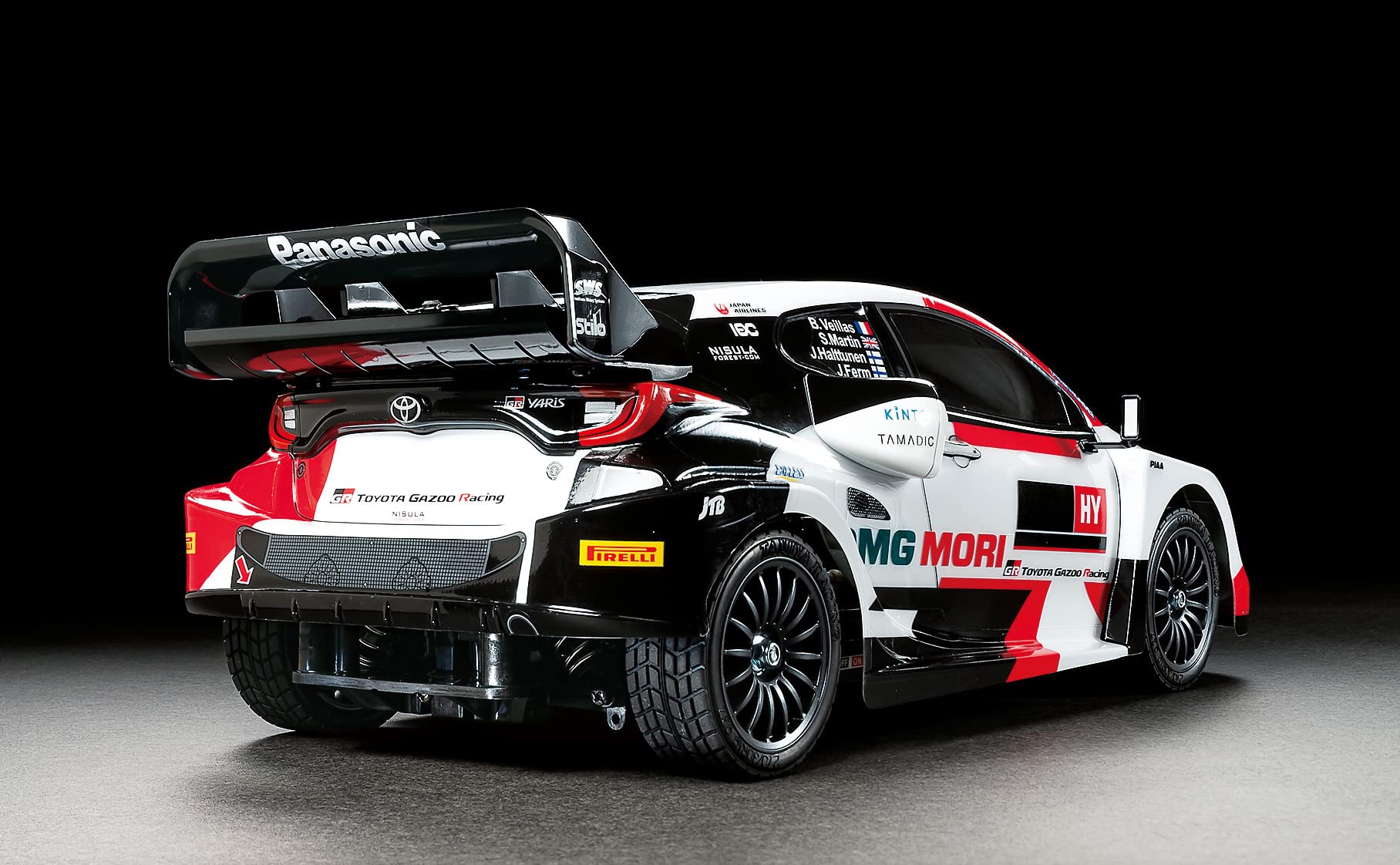 TAMIYA 1/10 Toyota GAZOO WRT/GR Yaris Rally1 TT-02 TAM58716A Cars Elec Kit 1/10 Off-Road