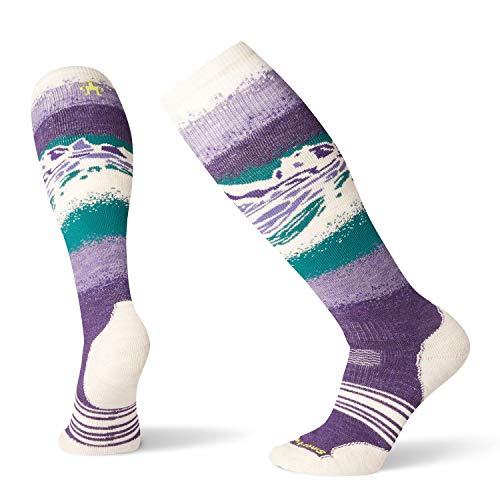 Smartwool PhD Snow Medium Mountain Purple Large (Women's Shoe 10-12.5)