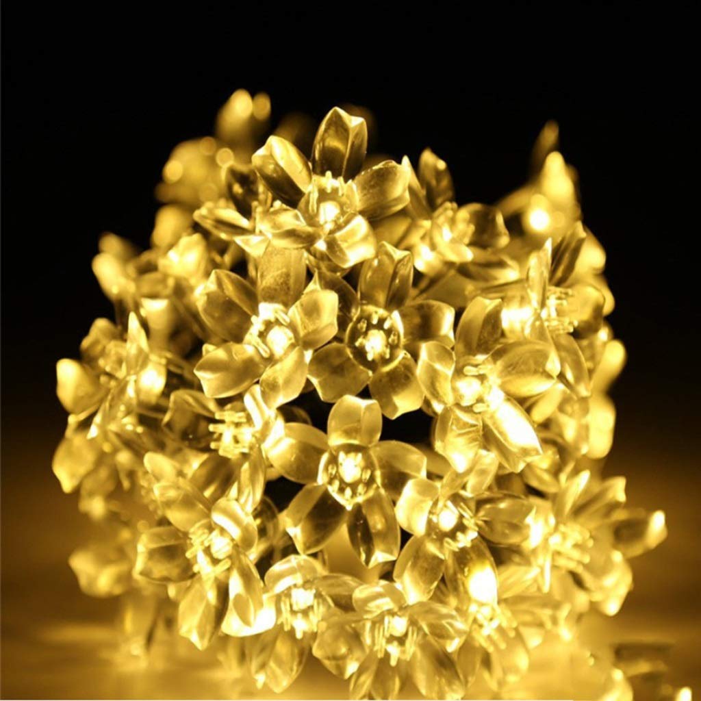 Sucastle LIUPENGWEI String Light,Halloween Christmas Fairy Lights Outdoor Waterproof Solar-Powered Crystal Ball Decorative Lights for Garden,Patio,Yard,Home Garden Ghost Light