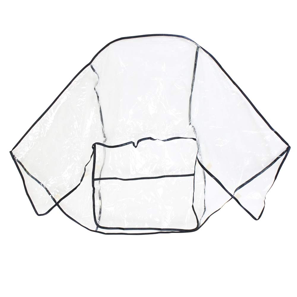 Smartcoco Universal Stroller Clear PVC Rain Cover Washable Dustproof Windproof Baby Travel Weather Shield