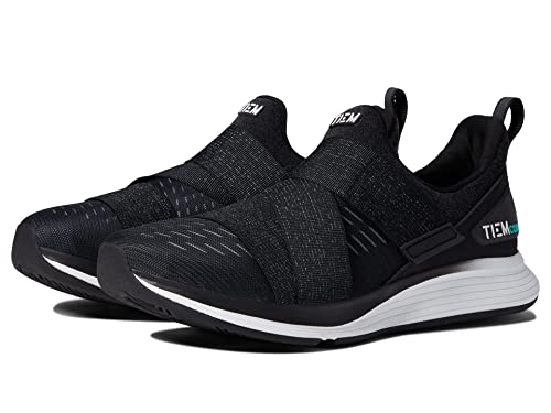 TIEM Latus - Jet Black - Studio Fitness Cross-Training Sneaker (Women's Size 8)