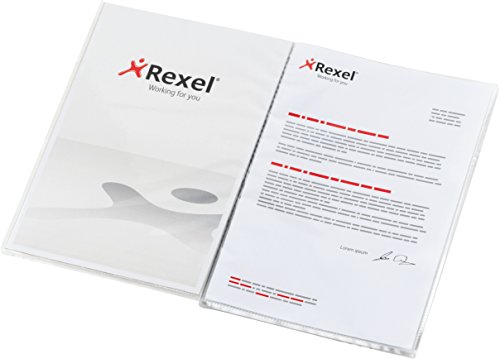 Rexel Superfine Display Book 20 Sheets A4 Clear