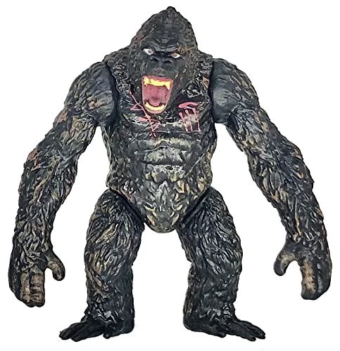 TwCare Set of 8 King Kong vs Godzilla Toys Movable Joint Action Figures King of The Monsters Birthday Dinosaur Kid Gift Cake Toppers