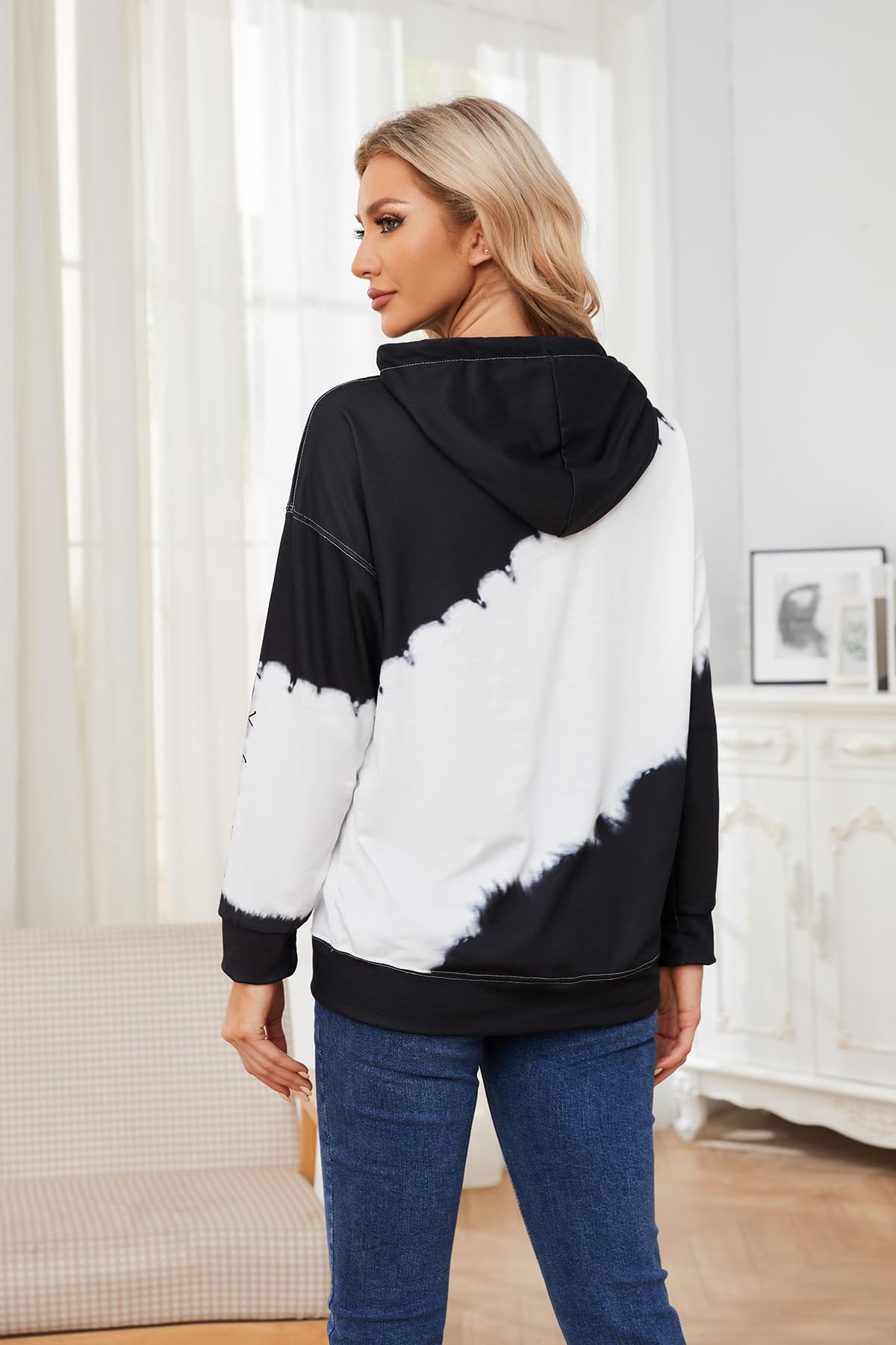 Romever Nightmare before Christmas Hoded Sweatshirt, Jack Skellington Oogie Boogie Hoodie (Halloween1,Medium)