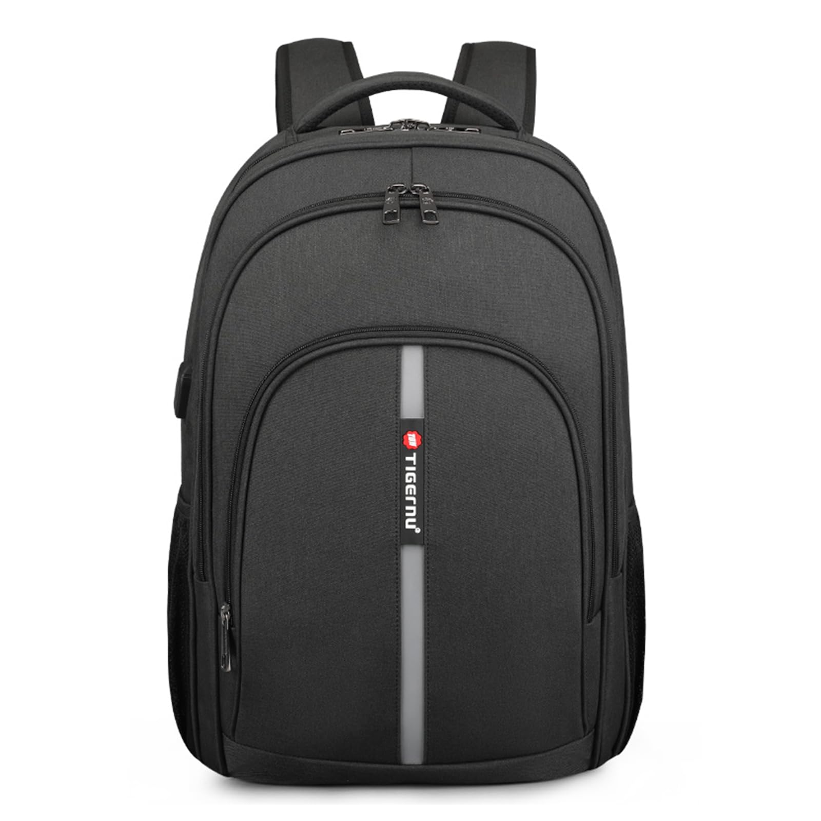 TIGERNU Laptop Backpack for Men Anti Theft Travel Backpacks Computer Work Backpack Fits 15.6 Inch Laptop (T-B007 Black)