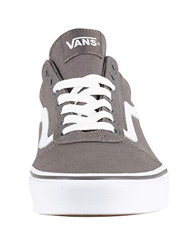 Vans Men's Trainers Low-Top Sneakers, Grey ((Canvas) Pewter/White 4wv), 11.5