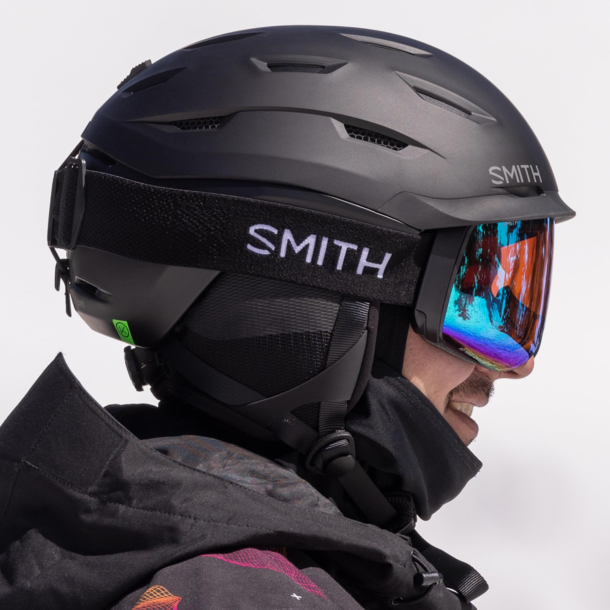 Smith Level Helmet for Men β Adult Snowsports Helmet with MIPS Technology + Zonal Koroyd Coverage β Lightweight Protection for Skiing & Snowboarding β Matte White, X-Large