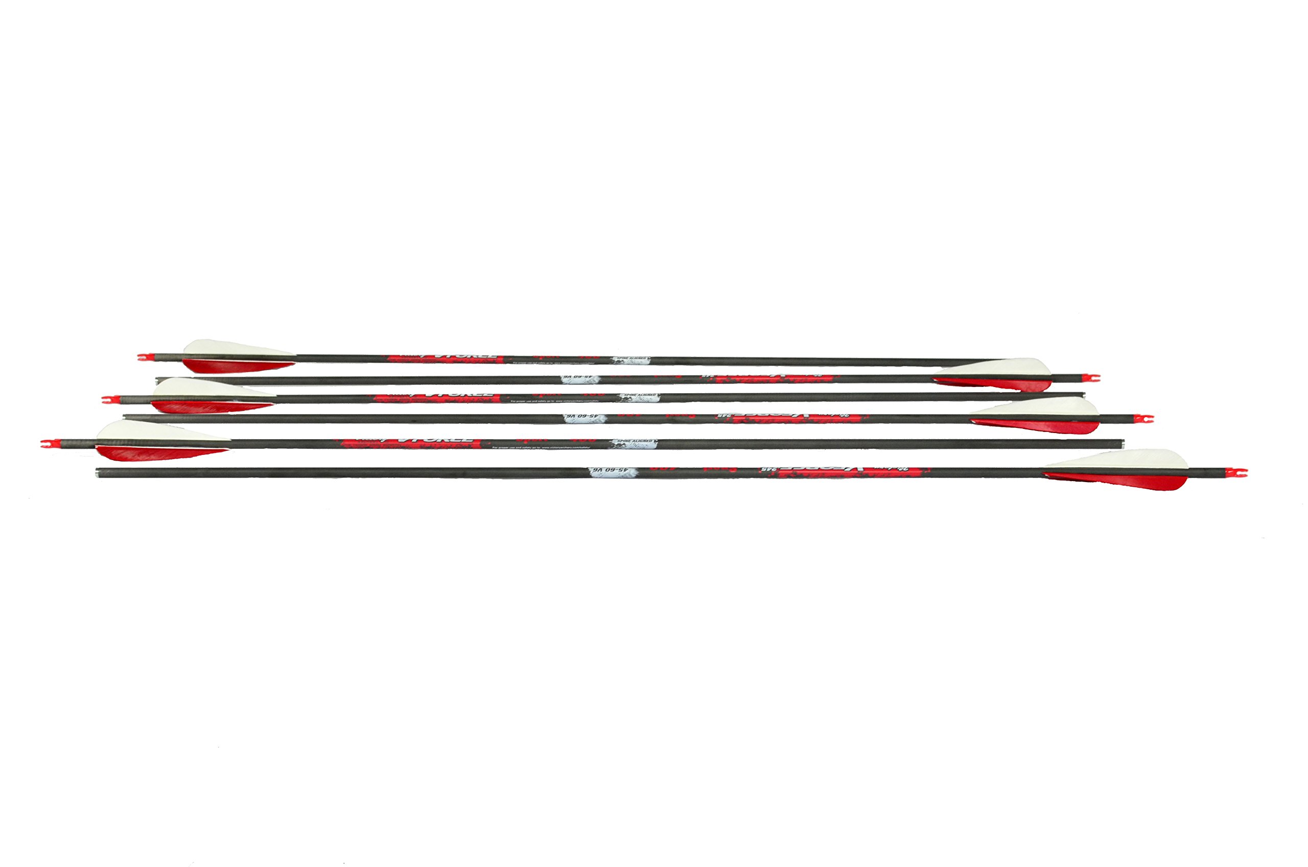 Southwest Archery Sage Premium Recurve Carbon Arrows 31.5" - 15-30lb - 12 Pack- Blue
