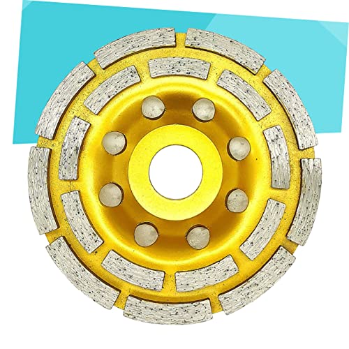 Stone Mill Angle Grinder Polishing Diamond Grinding Cup Wheel Angle Grinding Cup Concrete Grinder Disc Marble Grinding Wheels Concrete Grinding Wheels Aluminum Base Masonry
