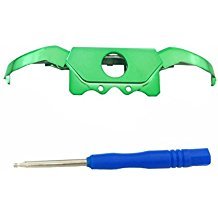 Replacement LB RB Bumper Trigger & Middle Piece for Xbox One Elite Controller and Xbox One with 3.5mm Jack Versions - Chrome Green