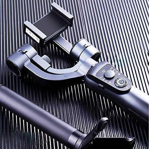 Upgraded Version of 3-axis Handheld Gimbal stabilizer with Focus and Zoom Function, Suitable for Smartphone Action Cameras (Color : Option 3)