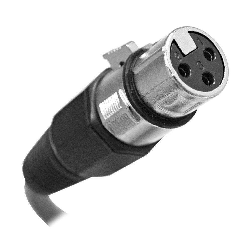Seismic Audio Speakers XLR Patch Cables, XLR Male to XLR Female Patch Cables, 100 Foot Cable
