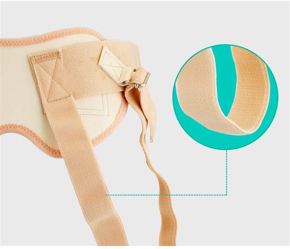 YUESFZ Hernia Belt with Pressure Pads, for Single or Double Groin Sports Injury, Inguinal Support Hernia Belt
