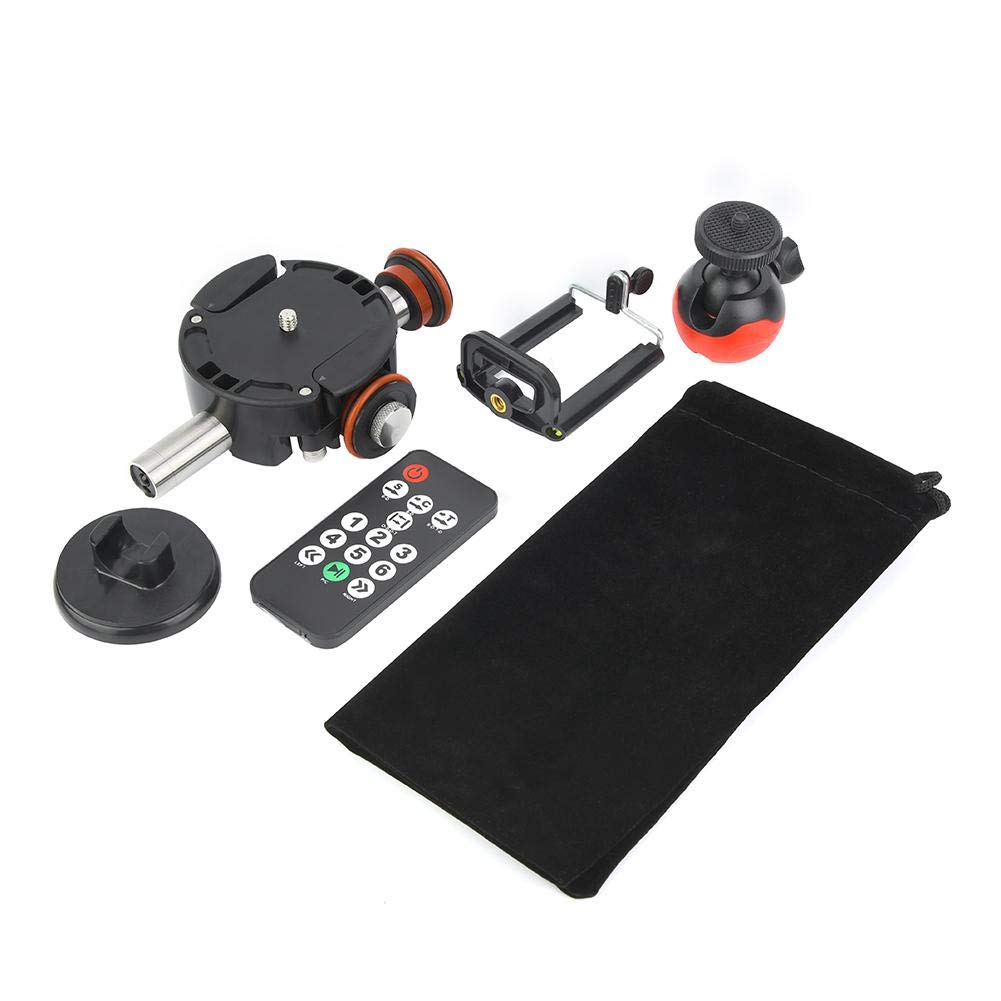 Taidda Slider Photography Car, Lightweight Camera Video Track Dolly with Remote Controller for Phone/Action Cameras for SLR Camera Sports Camera Mobile Phone