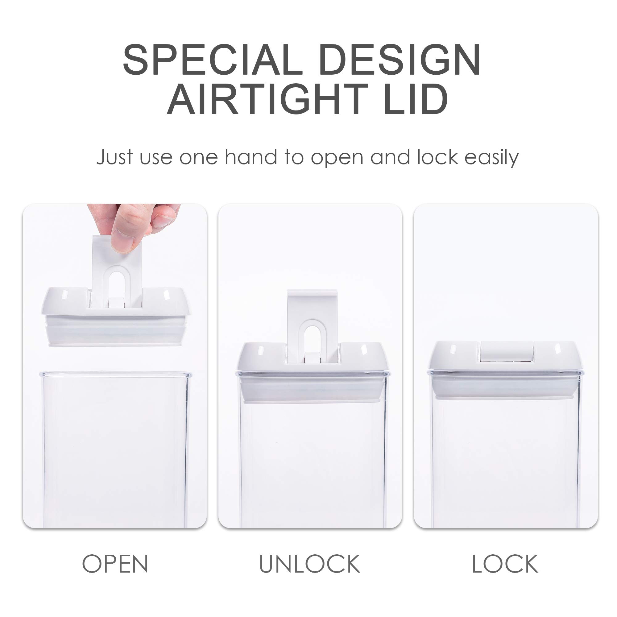 Vtopmart Food Storage Container Set and Spaghetti Container