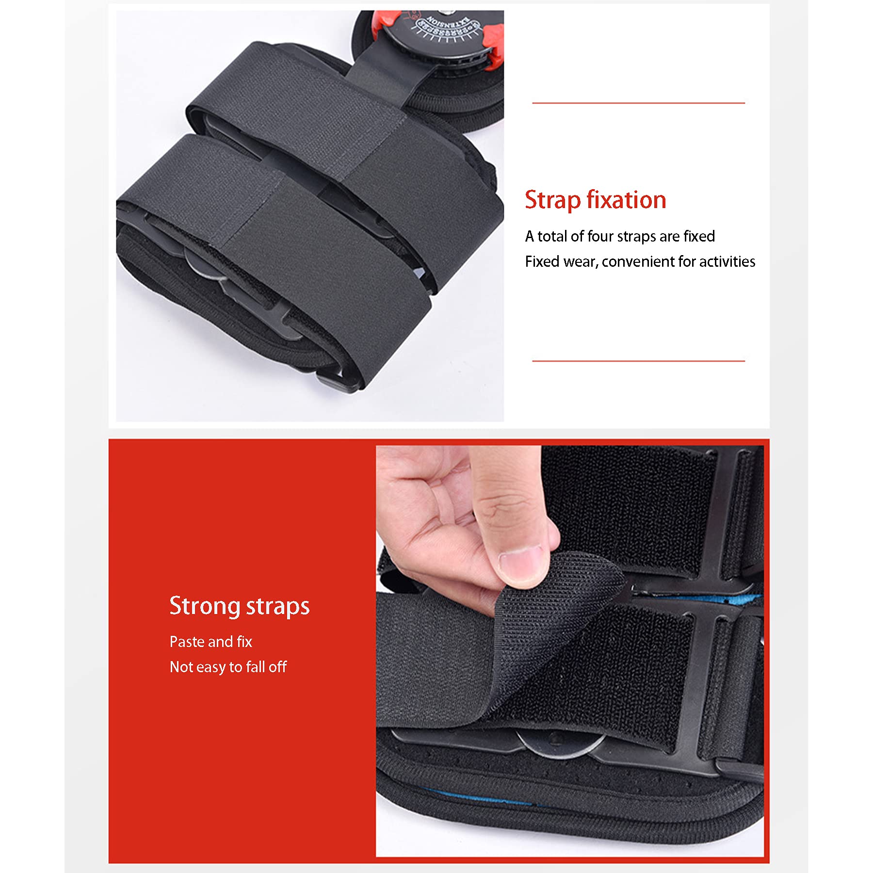 WILLQ Hinged ROM Elbow Brace for Post-op Surgery Recovery Dislocated Arm Elbow Brace Stabilizer Splint Arm Orthosis Injury Recovery Support Surgery Injury Recovery Pain Relief