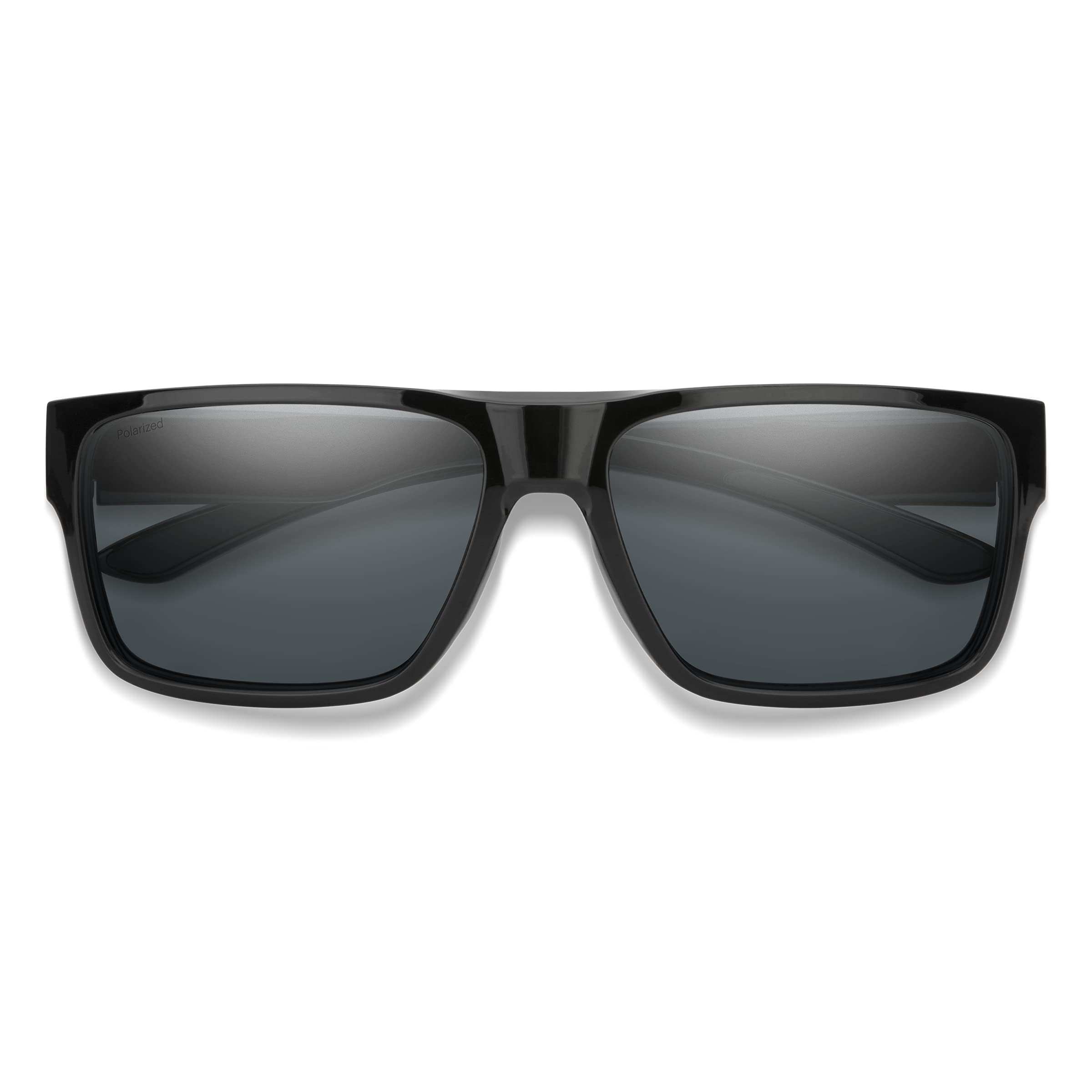 SMITH Soundtrack Active Sunglasses - Black | Polarized Gray
