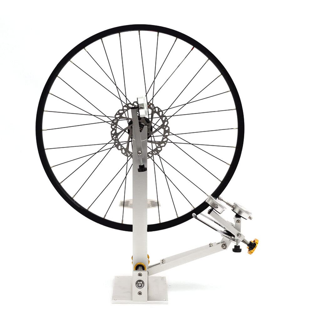 Professional Wheel Truing Stand Bicycle Adjustment Rims MTB Road Bike Removable Multi-function Bicycle Wheel Alignment Repair Tool for 10"-29" Wheels