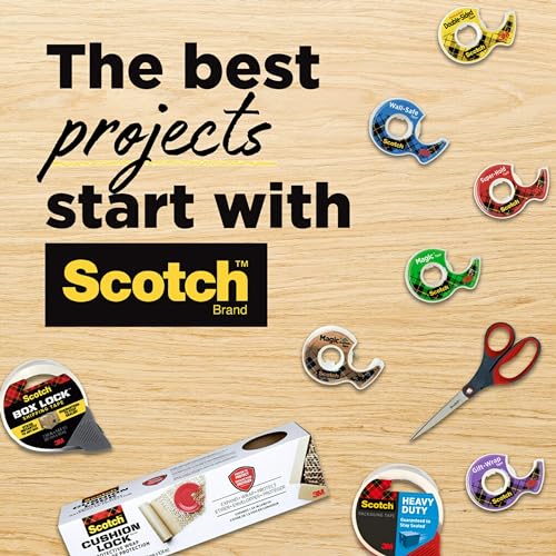Scotch Magic Tape, Invisible, Home Office Supplies and Back to School Supplies for College and Classrooms, 16 Rolls