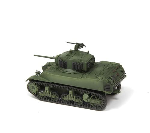 S-Model Chinese Army M5A1 Light Tank 1949 1/72 ABS Tank Pre-builded Model