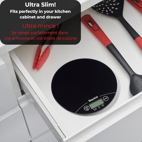 Starfrit COUN Electronic Kitchen Scale, One Size, Black