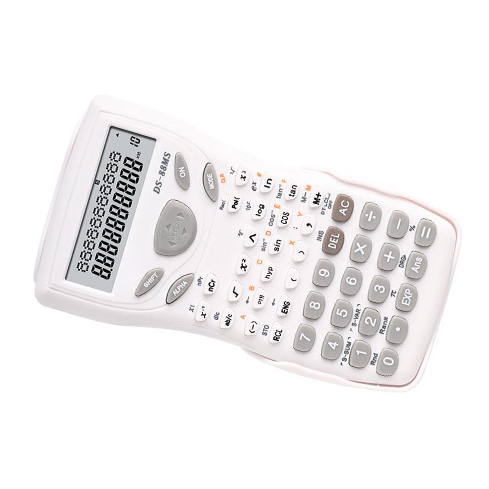 Students Function Calculator Essential Scientific Digital Calculators with 240 Functions 12 Digits Widescreen Display Portable Calculator Battery Powered Calculator Hard Protective Case School