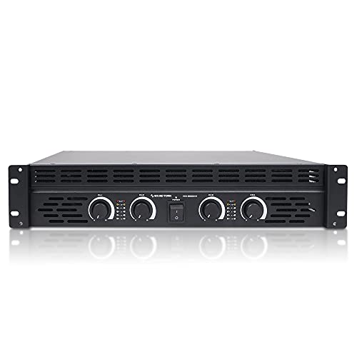 Sound Town 4-Channel 4 X 750W at 4-ohm, 6000W Peak Output Professional Power Amplifier (NIX-6000X4)