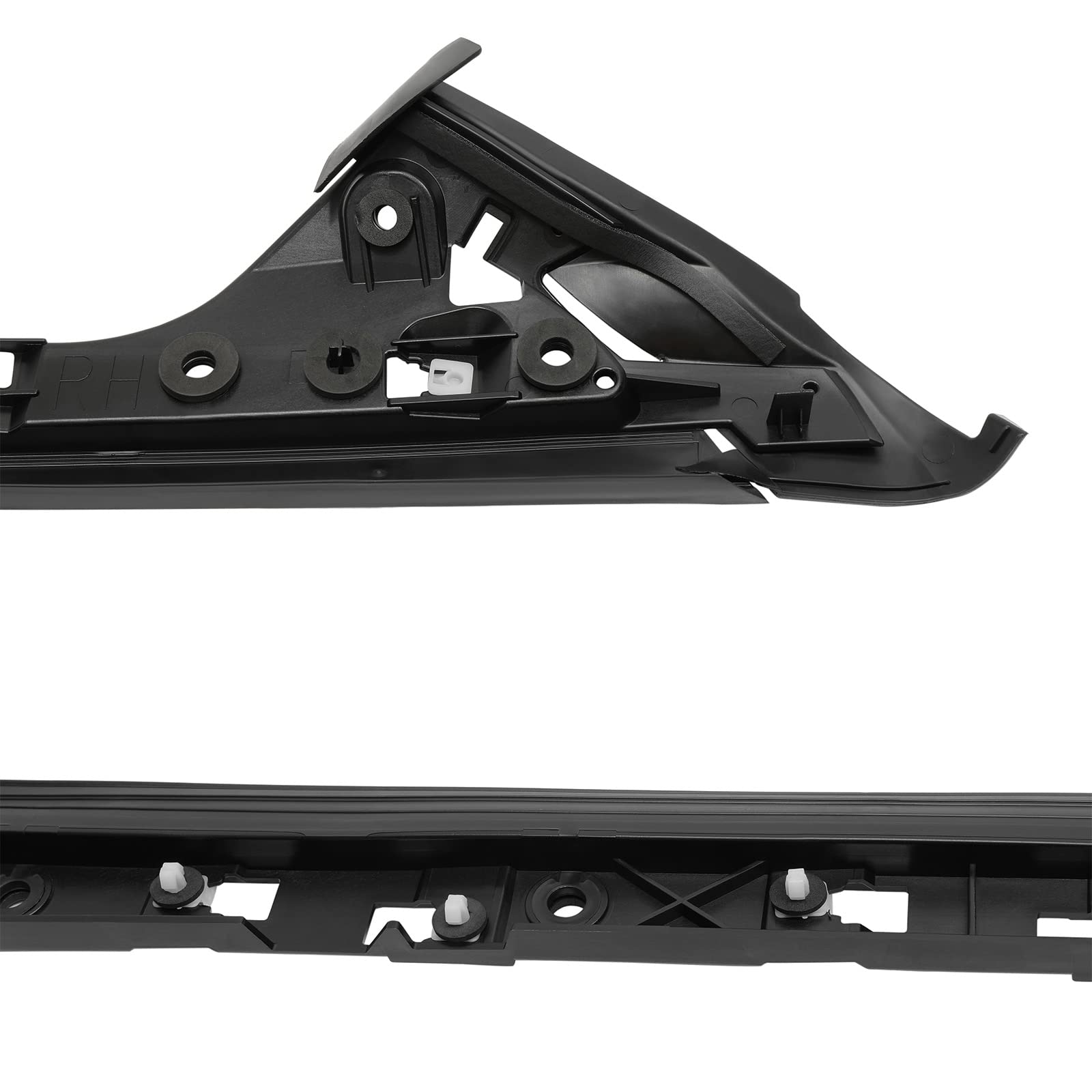 Windshield Trim Molding A-Pillar Set, Compatible with 2011-2019 Ford Explorer,Front Outer & Inner Right Passenger BB5Z7803144AA BB5Z-7803136-AA BB5Z7803136BA BB5Z-7803144-AA 926-451 Window Accessories