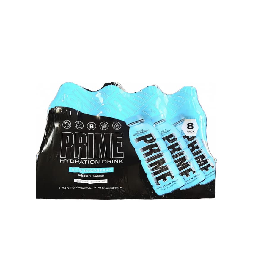 Prime Hydration 8 Pack Blue Raspberry