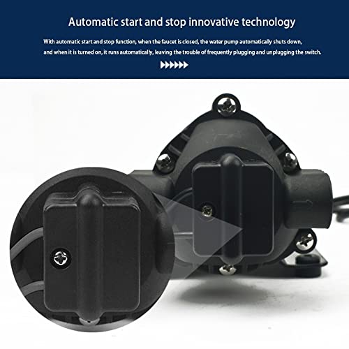 XuuSHA Hand Bilge Pump AC220/110V Electric Mini High Pressure Water Pump Cleaning Machine DP-160S Bilge Pump Automatic (Voltage : 24V)