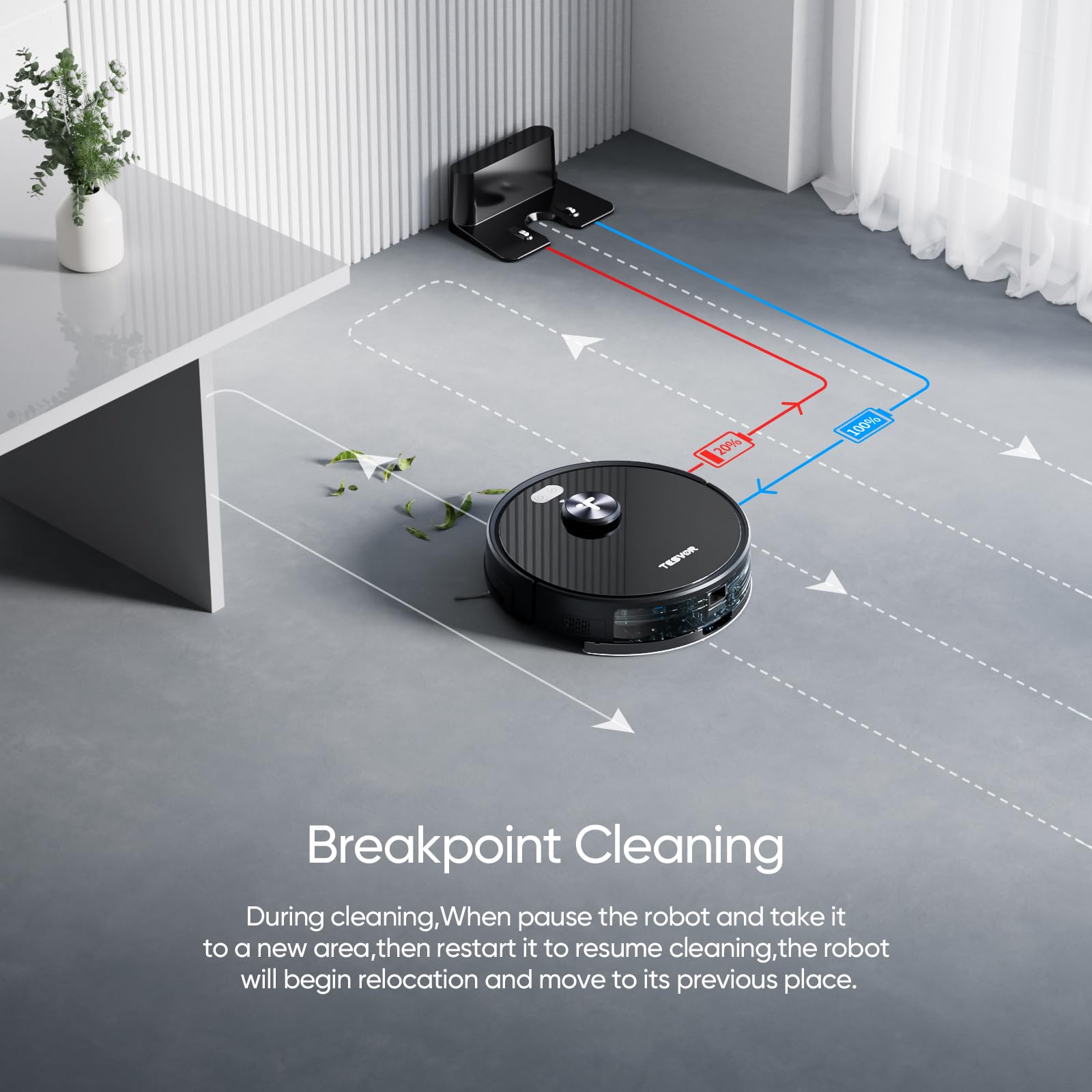 Tesvor M1 Robot Vacuum