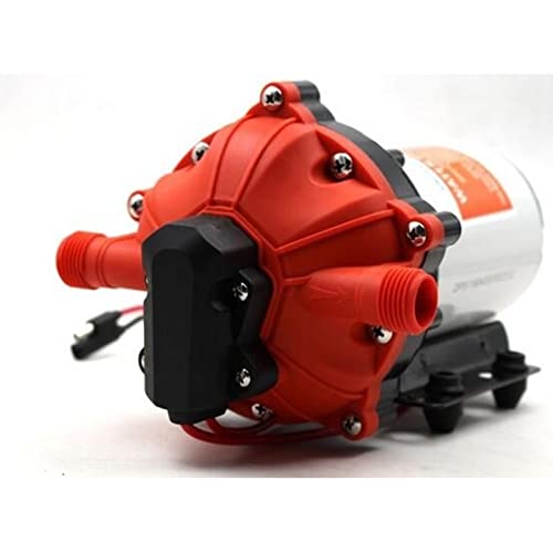 XuuSHA Hand Bilge Pump 12V SFDP1-050-060-55 High Pressure Water Pump Diaphragm Pump Bilge Pump Automatic (Voltage : 12V)