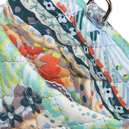 Vera Bradley Women's Cotton Double Glasses Case, Citrus Paisley - Recycled Cotton, One Size