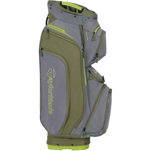 TaylorMade Supreme Cart Bag, Grey Dark/Army