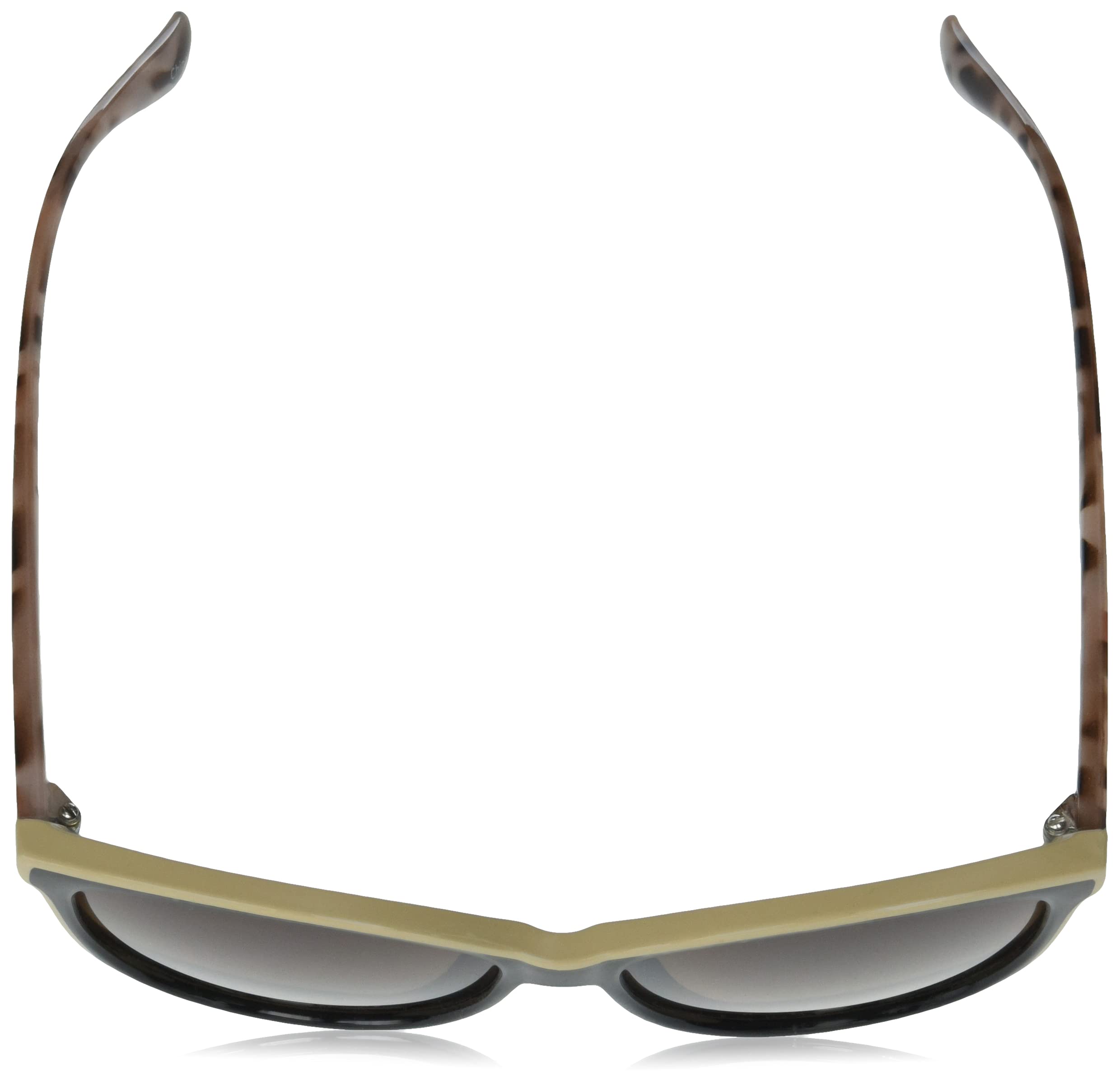 TAHARI Women's TH777 UV400 Protective Cat Eye Sunglasses. Elegant Gifts for Her, 55 mm, Black & Nude