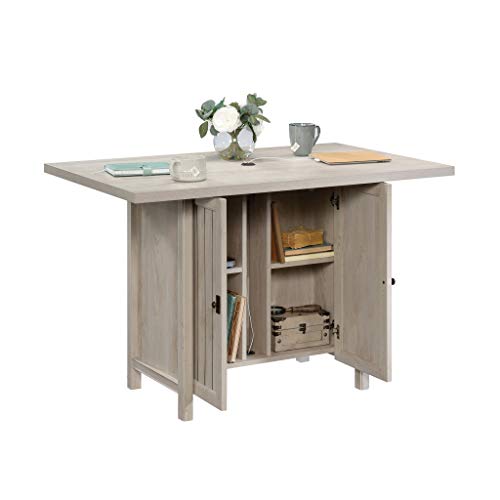 Sauder Costa Conference Table, Chalked Chestnut finish