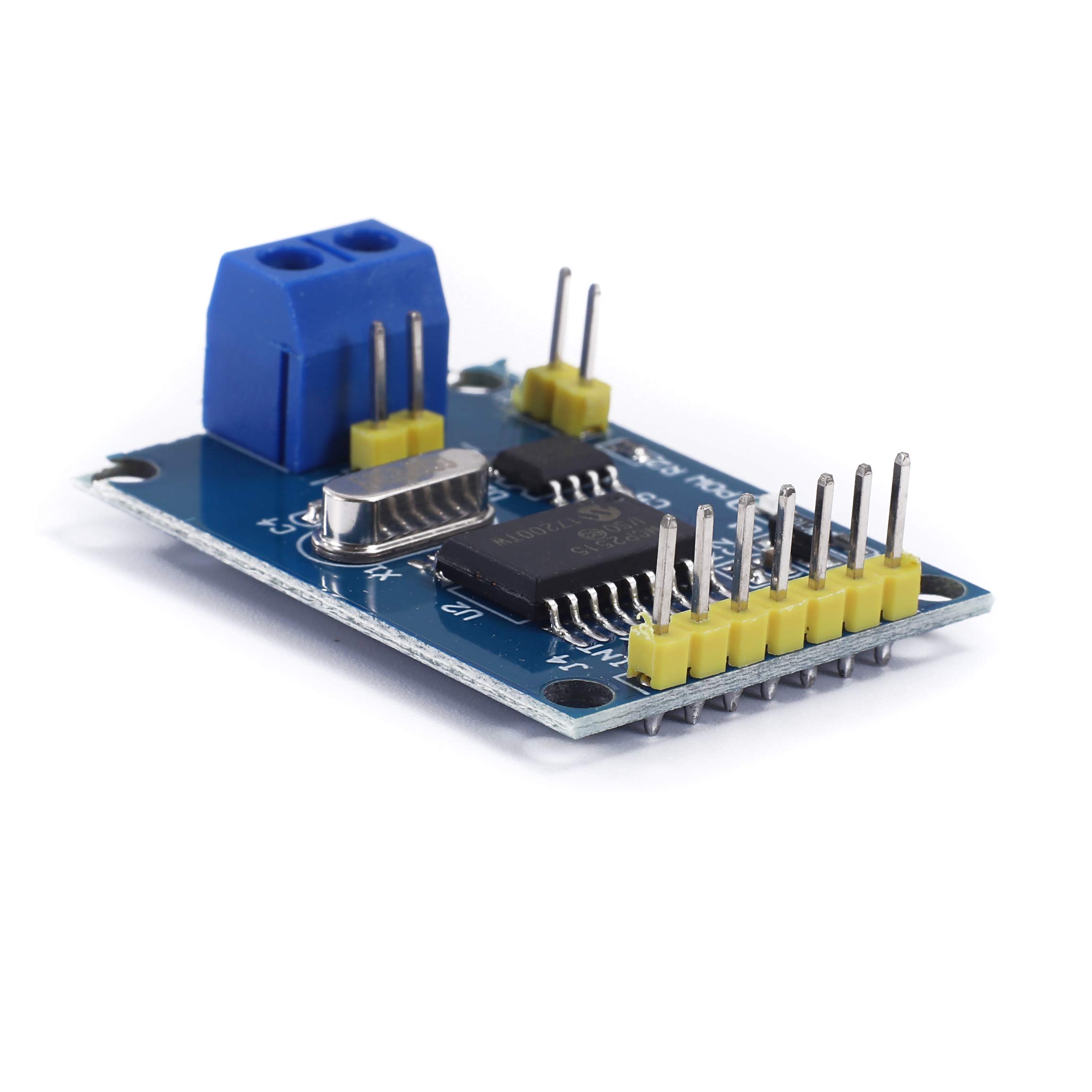 Teyleten Robot MCP2515 CAN Bus Board Module TJA1050 Receiver SPI for Arduino 51 MCU ARM (3PCS)