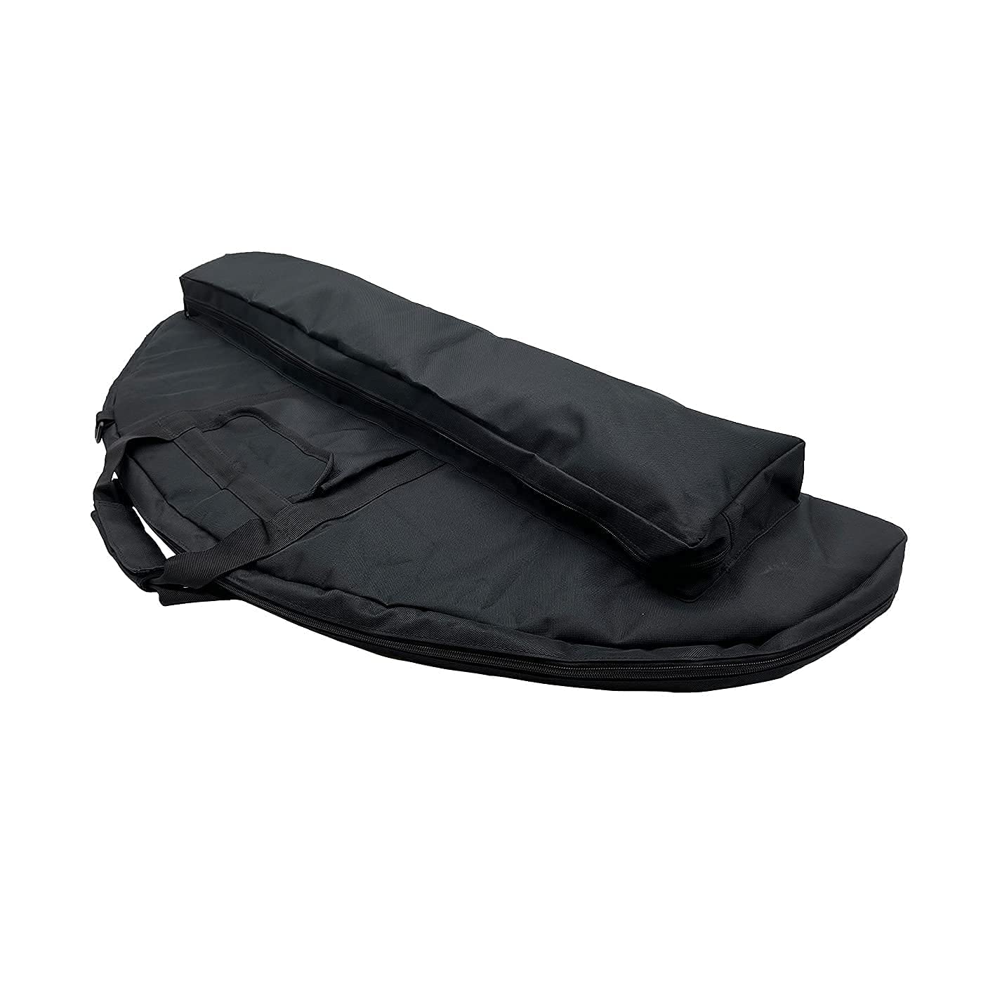 Silfrae Compound Bow Case Soft Bow Padded Case Light-Weight Bow Carry Bag with Arrow Pocket (Black, Small)