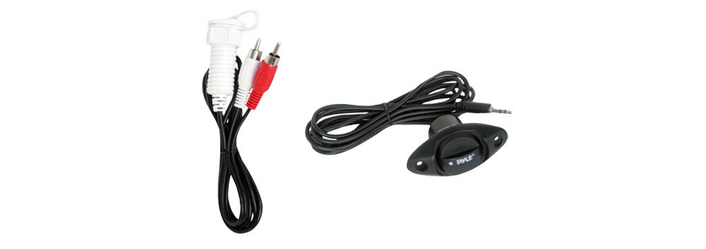 Pyle PLMRKT2B 2 Channel 400 Watt Waterproof Micro Marine Amplifier and 6.5-Inch Speaker System