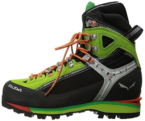 Salewa Men's MS Condor EVO GTX M Mountaineering Boot, Black/Cactus, 9.5 M US