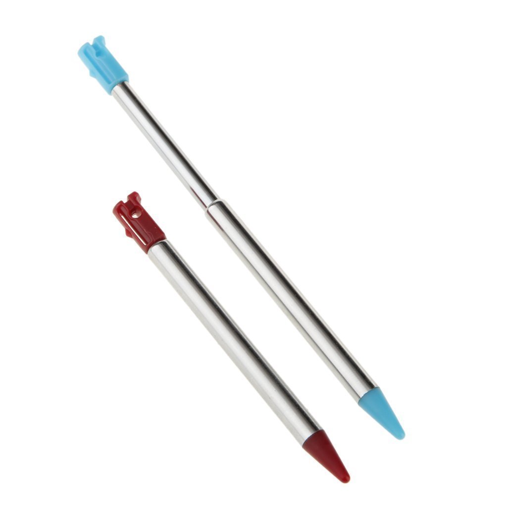 Retractable Replacement Metal Stylus Touch Pen Compatible 3DS/3DS XL/3DS LL Pack of 10